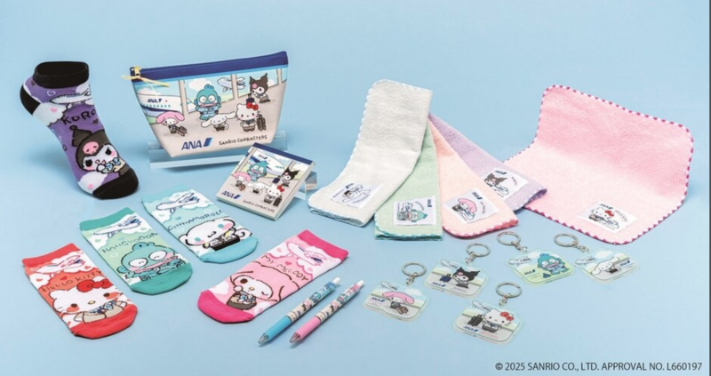 三麗鷗ANA全日空聯名！6款限定周邊登場，角色化身可愛航空人員 | Funliday